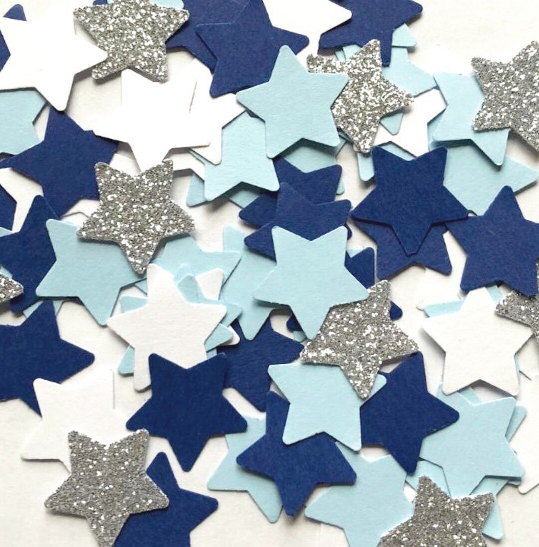 Star Confetti / Boy Birthday Decor /wedding or Baby Shower Confetti ...