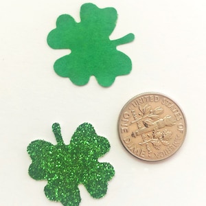 St Patricks Day Shamrock Confetti / 4 Leaf Clover Wedding Confetti / Party Confetti or Table ...