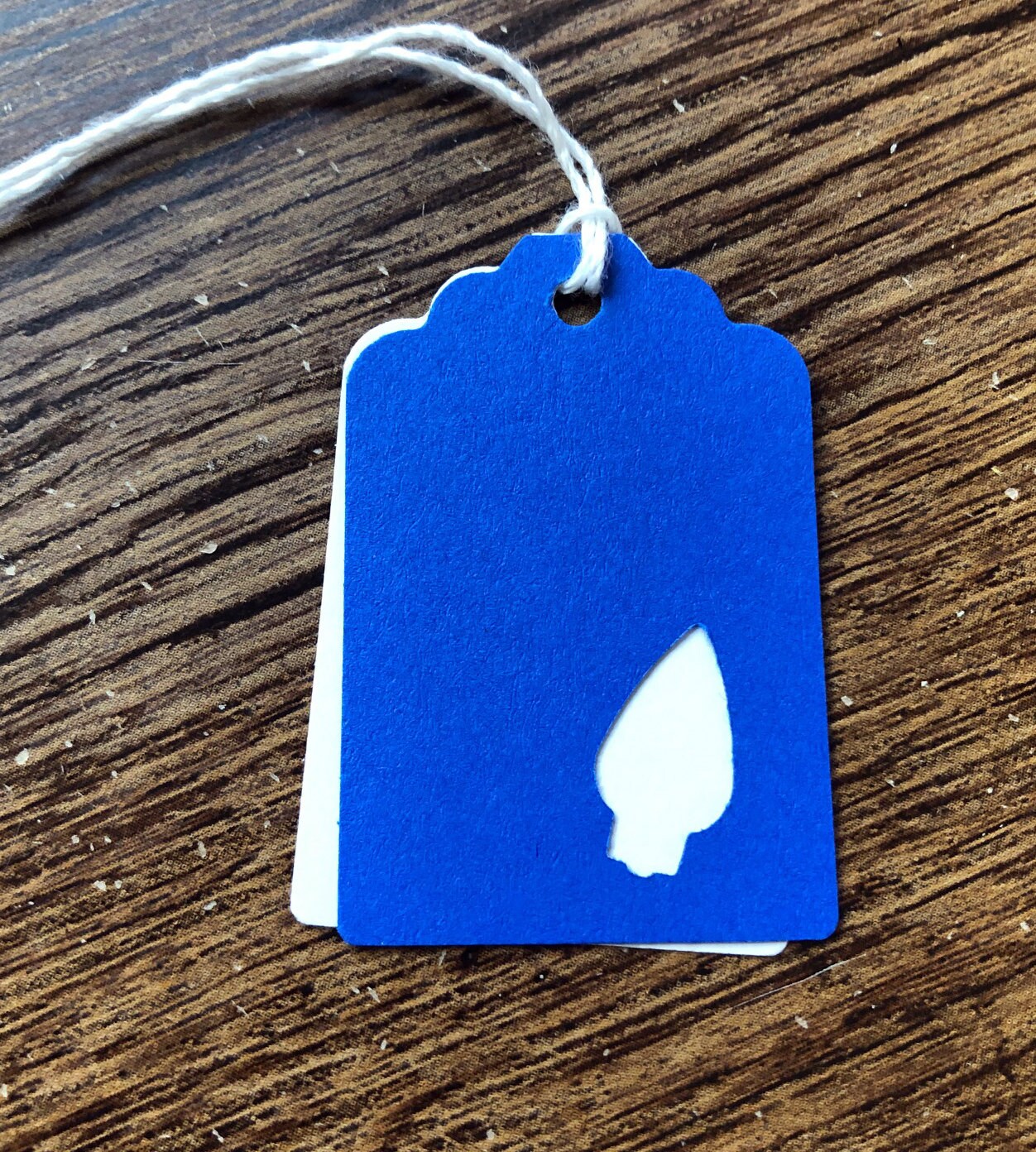 Christmas Gift Tags / Handmade Christmas Tags With String / | Etsy