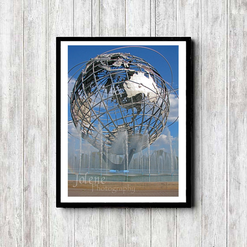 Unisphere Flushing Meadows New York Photo / US Open / 1964 | Etsy
