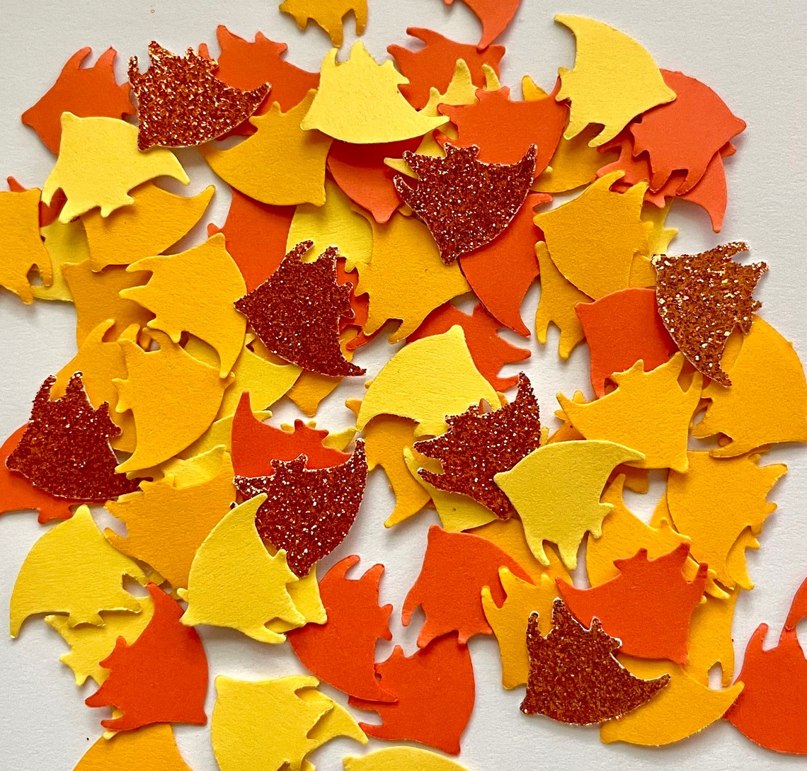 Fish Confetti / Angel Fish Birthday Party / Goldfish Party / - Etsy