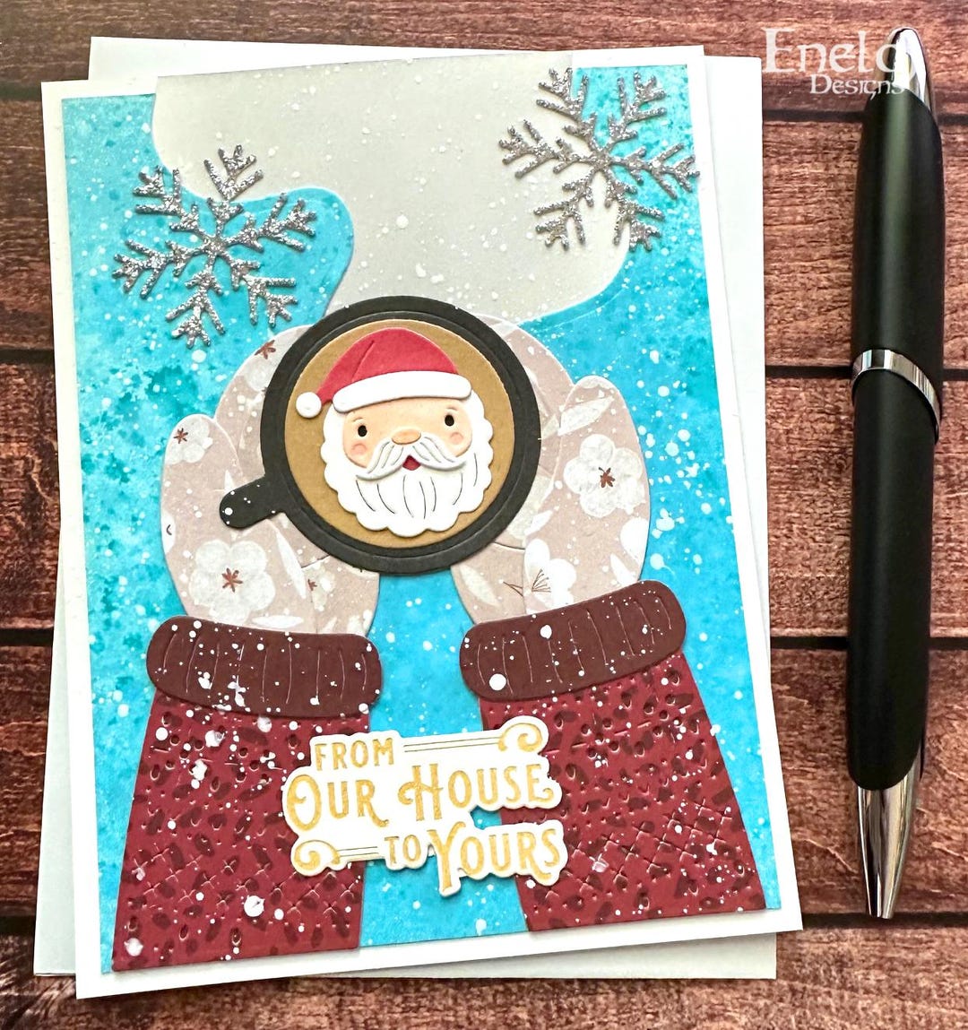 Christmas Card / Hot Cocoa Card / Holiday Card / Handmade Card ...