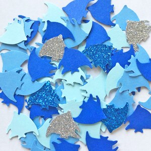 Fish Confetti / Angel Fish Birthday Party / Goldfish Party / Glitter ...