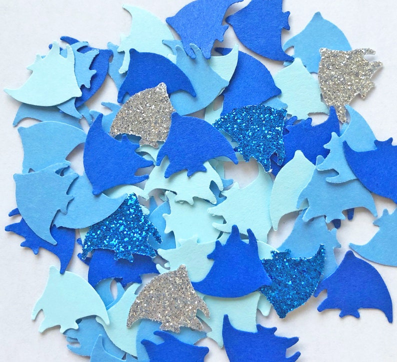 Fish Confetti / Angel Fish Birthday Party / Goldfish Party / - Etsy