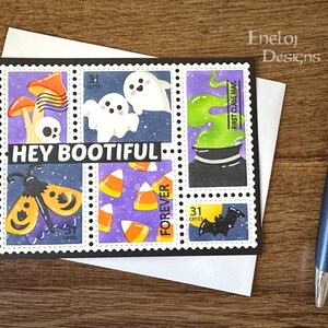 Halloween Card / Postage Stamp Card / Cute Cards / Child Card / All ...