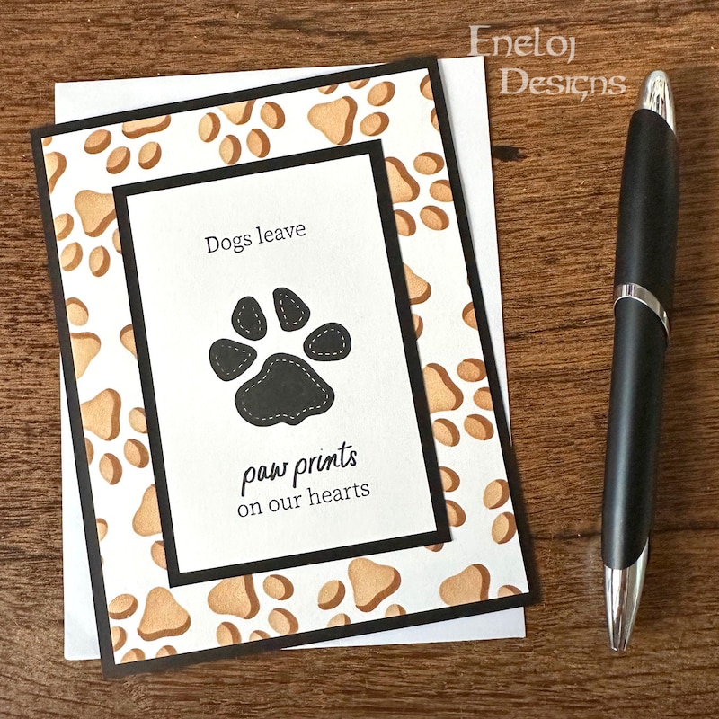 Pet Sympathy Card - Etsy