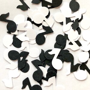 Music Note Confetti / Handmade Die Cut Musical Notes / Concert Party ...