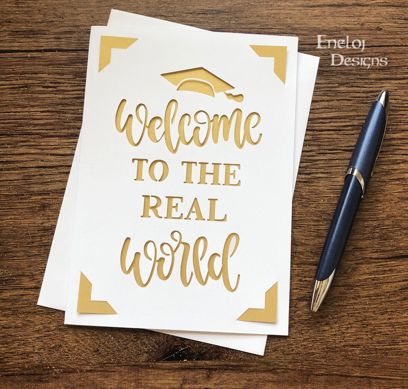 Graduation Card / Handmade Commencement Note Card / 2020 Blank | Etsy