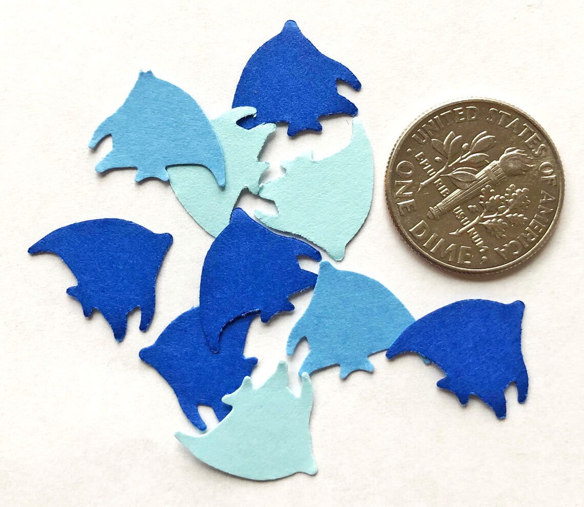 Fish Confetti / Angel Fish Birthday Party / Goldfish Party / - Etsy