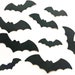 Bat Confetti / Halloween Party Confetti / Spooky Confetti / Black Bat ...