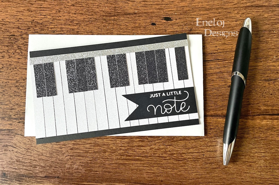 Music Note Card / Handmade Musical Notes / Concert Party / Teacher Gift ...