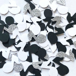 Music Note Confetti / Handmade Die Cut Musical Notes / Concert Party ...