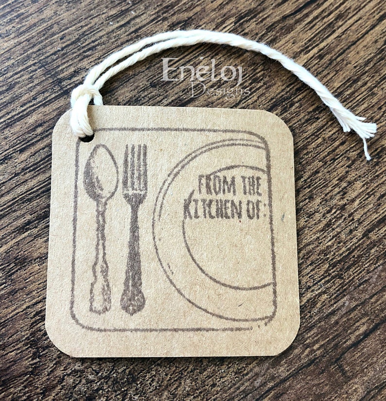 Customizable Gift Tags / 'from the Kitchen Of' With | Etsy