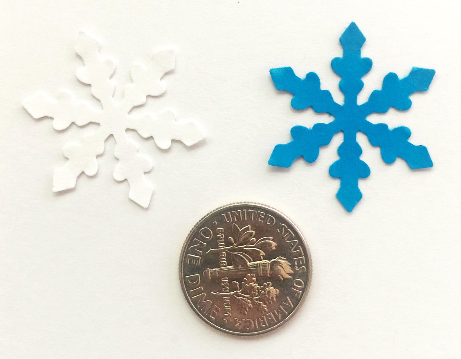 Snowflake Confetti / Glitter Christmas Confetti / Winter - Etsy