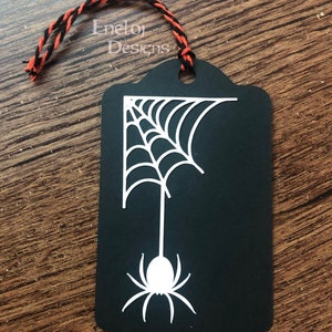 Happy Halloween Tags / Party Favor Tags / Gift Tags With - Etsy