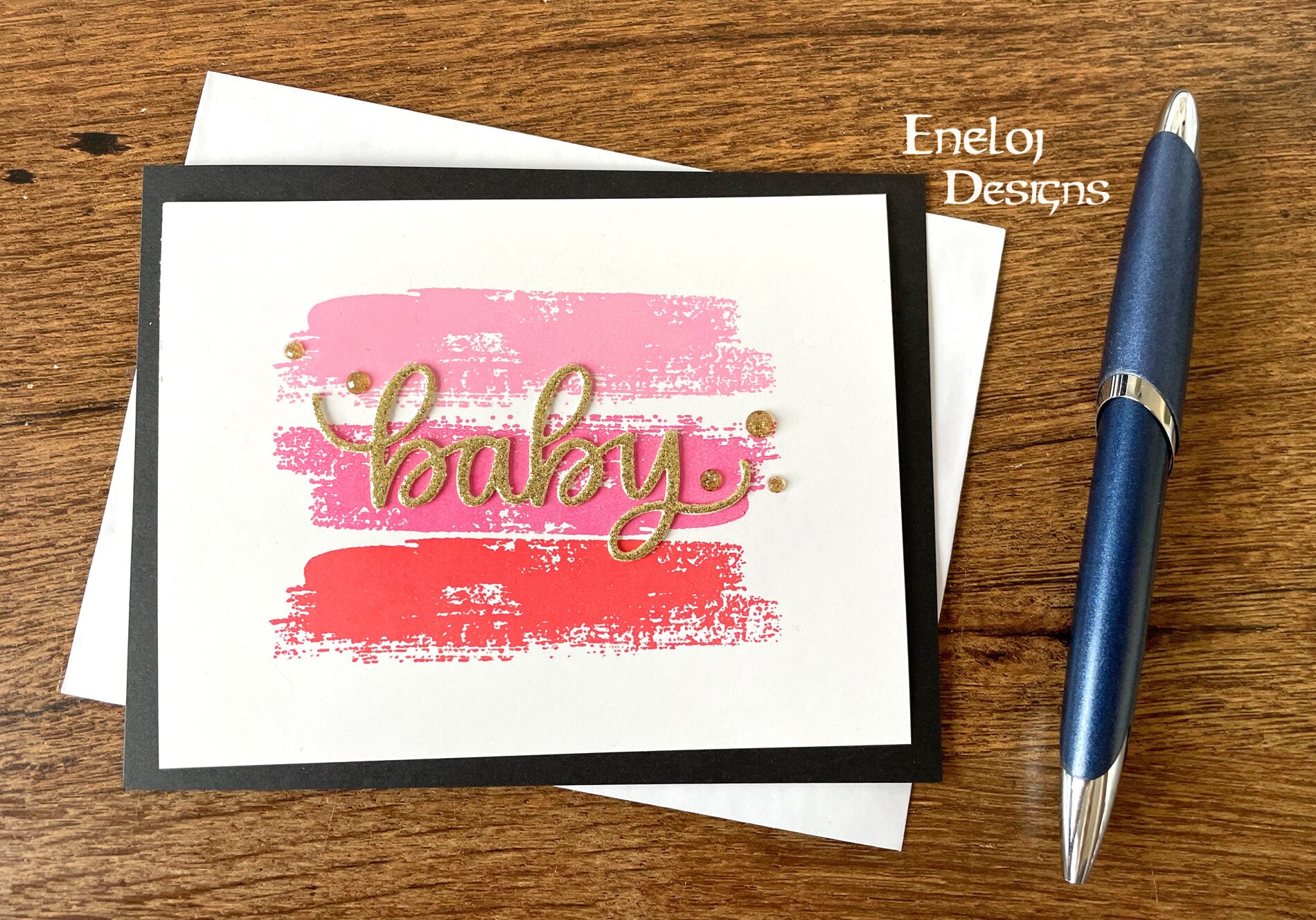 Welcome Baby Greeting Card / Handmade Note Card / Blank Card / - Etsy