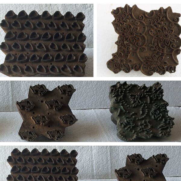 Wooden Block Stamps - Etsy