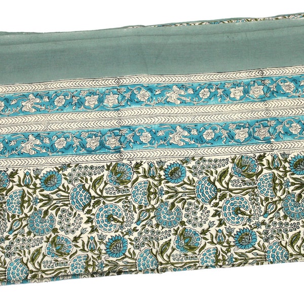 Block Print Indian Bedspread - Etsy