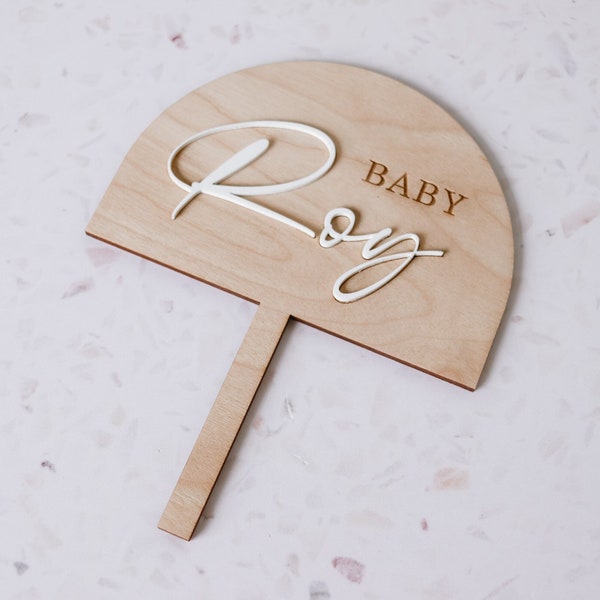 Wood Cake Toppers - Etsy