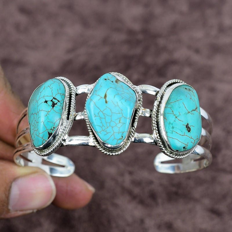 Kingman Cuff Cluster - Etsy