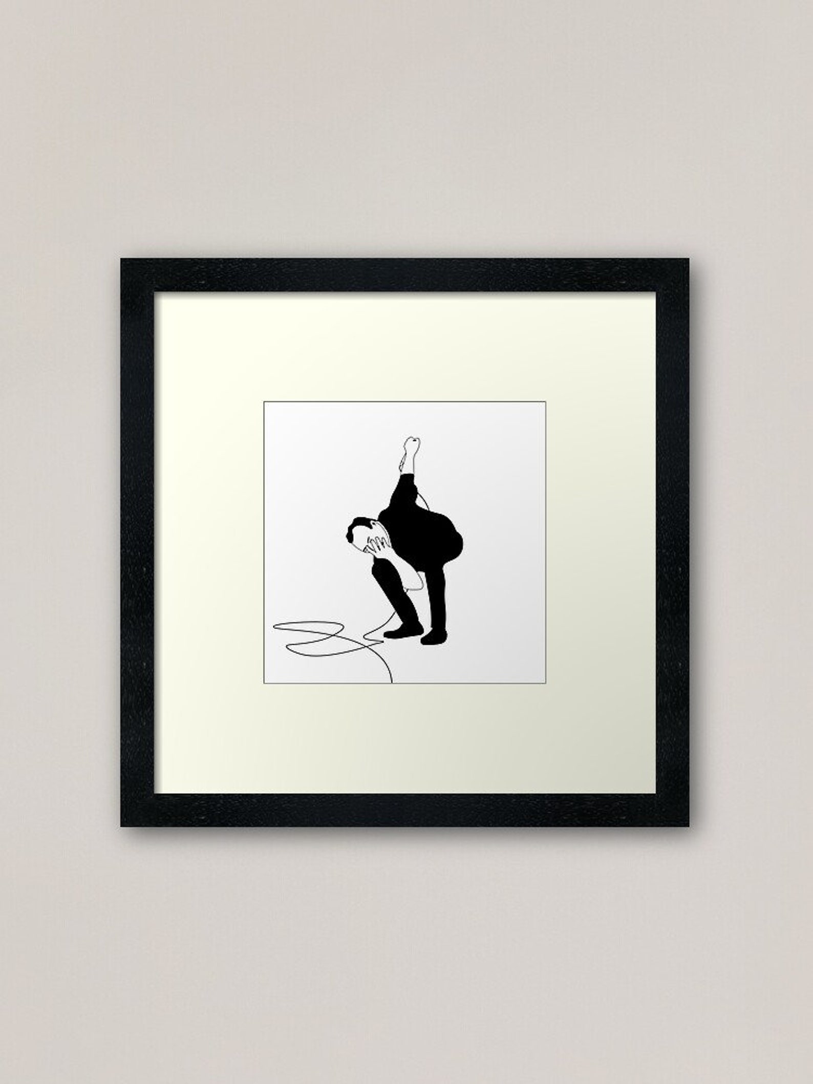 Future Islands Posters - Sam Herring - Dancing - Square Prints - Music ...