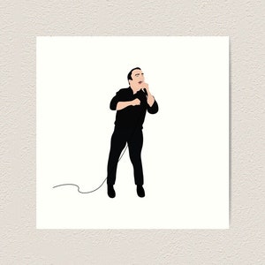 Future Islands Posters - Sam Herring - Dancing - Square Prints - Music ...