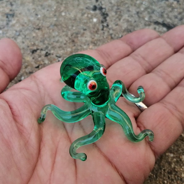 Blown Glass Octopus - Etsy