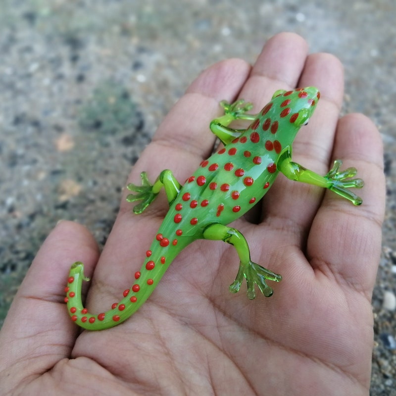 Gecko Figurine - Etsy Australia