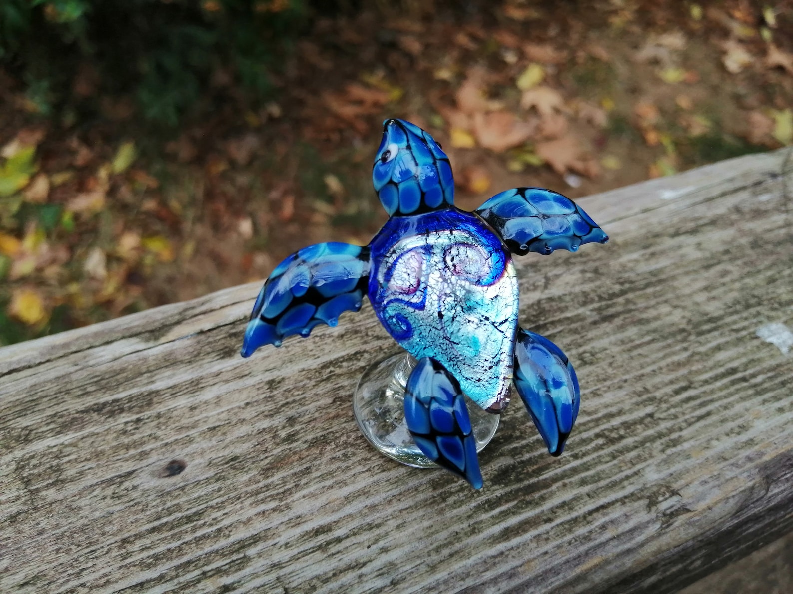 Glass Sea Turtle Hand Blown Glass Sea Turtle Glass Sea - Etsy
