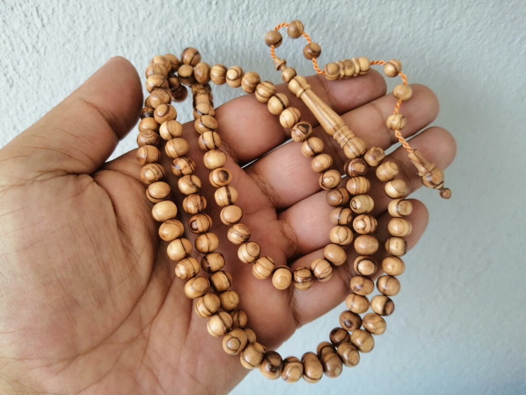 Olive Tree Tasbih, Olive Wood Tasbih, Olive Tree Prayer Beads, Turkish ...