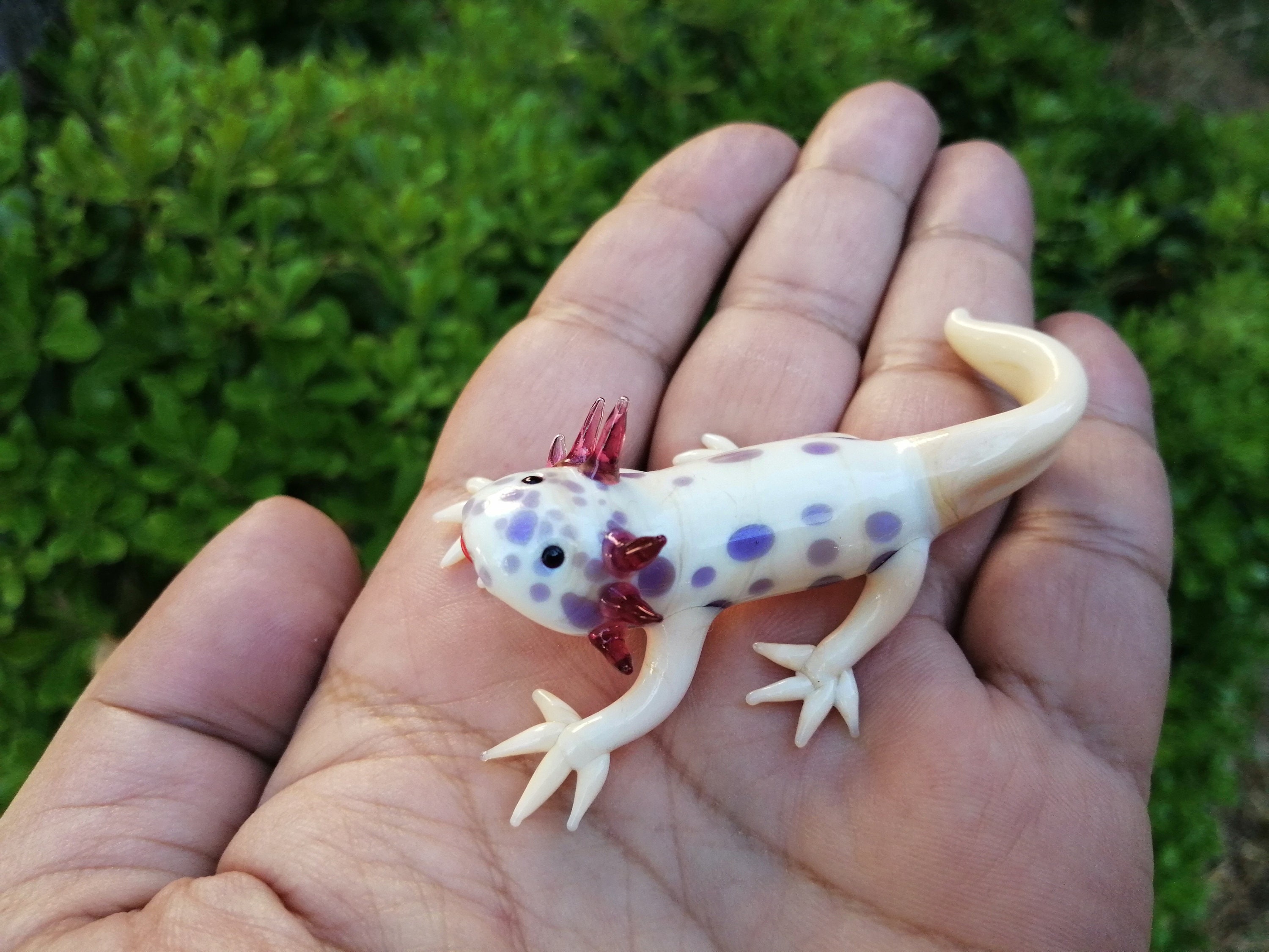 Glass Axolotl Figurine Murano Glass Axolotl Axolotl - Etsy Singapore