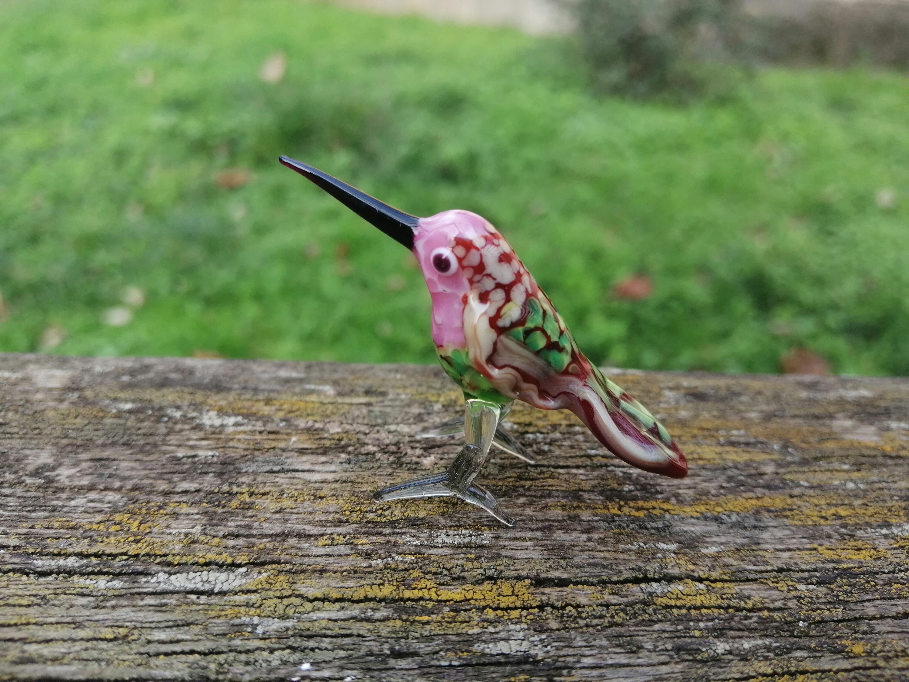Glass Bird Miniature Glass Bird Figurine Glass Bird - Etsy