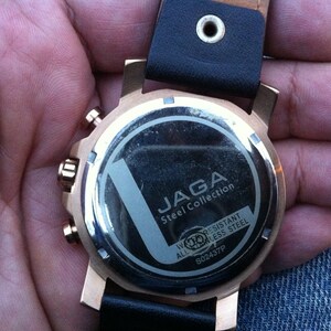 JAGA Stainless Steel Menswrist Watch, Vintage Jaga Brand Watch, Jaga ...