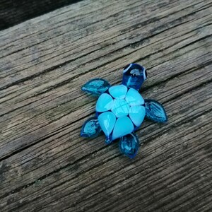 Glass Sea Turtle, Hand Blown Glass Sea Turtle, Glass Sea Animals, Sea ...
