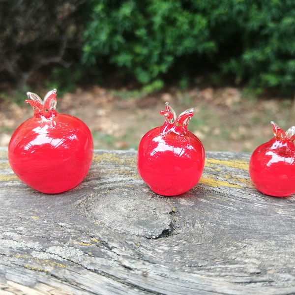 Glass Pomegranate - Etsy