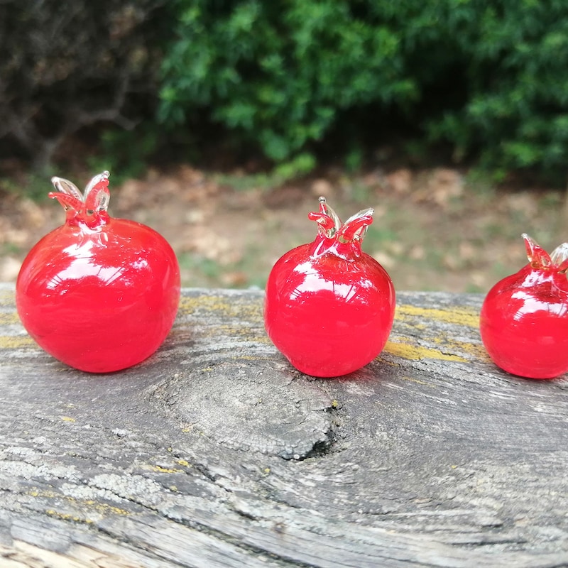 Glass Pomegranate - Etsy