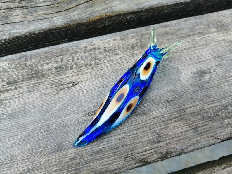 Glass Slug Glass Slug Figurine Murano Slug Slug Ornament - Etsy