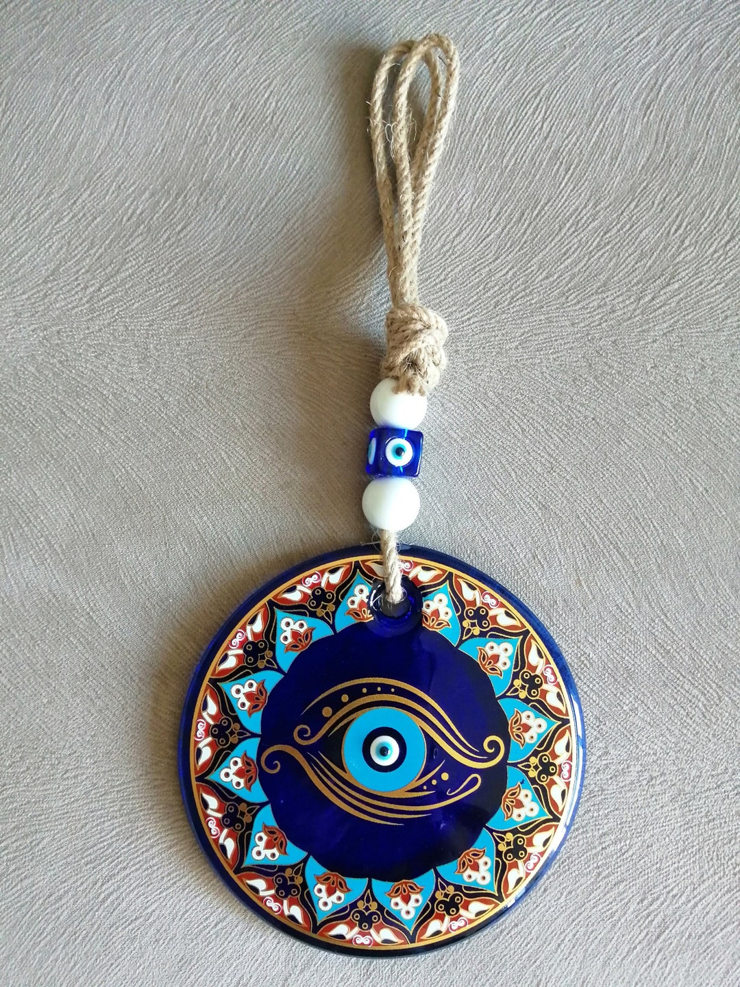 Evil Eye Wall Hanging, House Protection, Evil Eye Wall Decor, Home ...