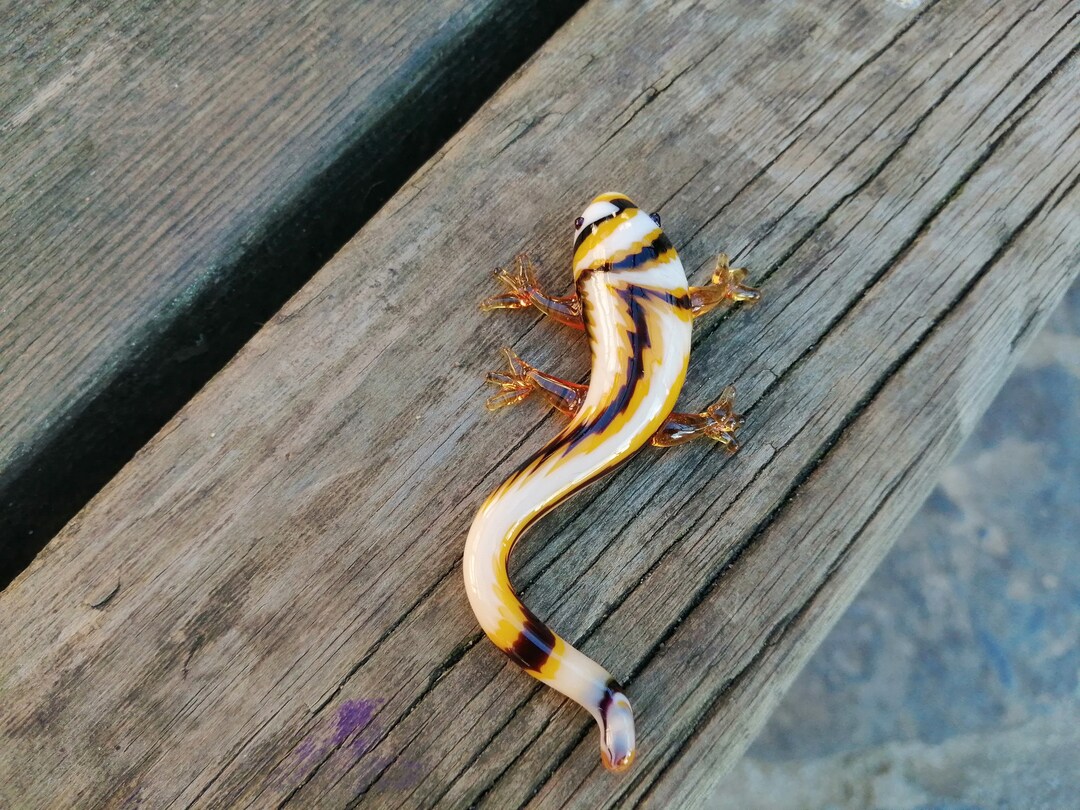 Glass Lizard Salamander Figurine Murano Glass Salamander - Etsy