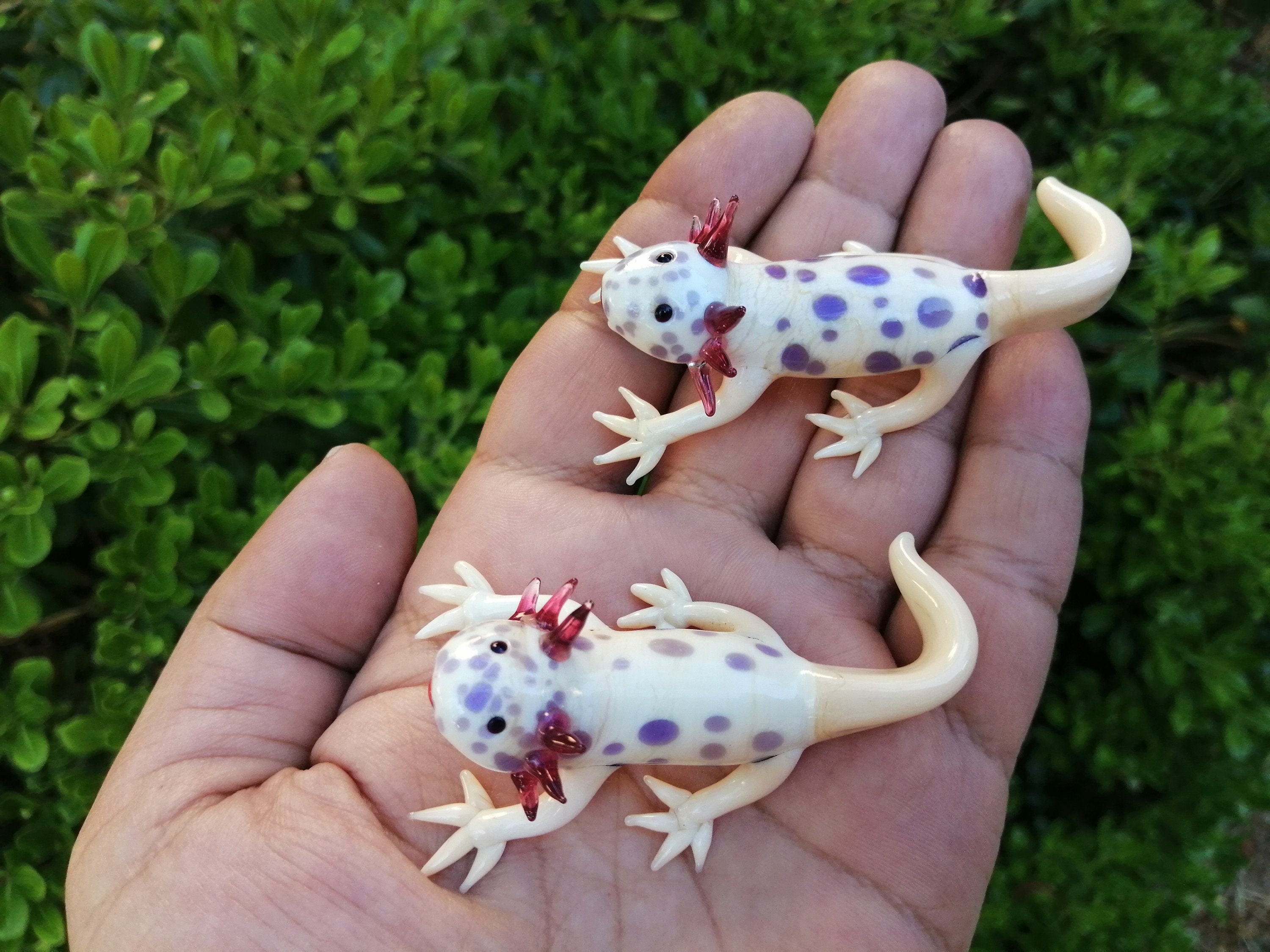 Glass Axolotl Figurine Murano Glass Axolotl Axolotl - Etsy Singapore