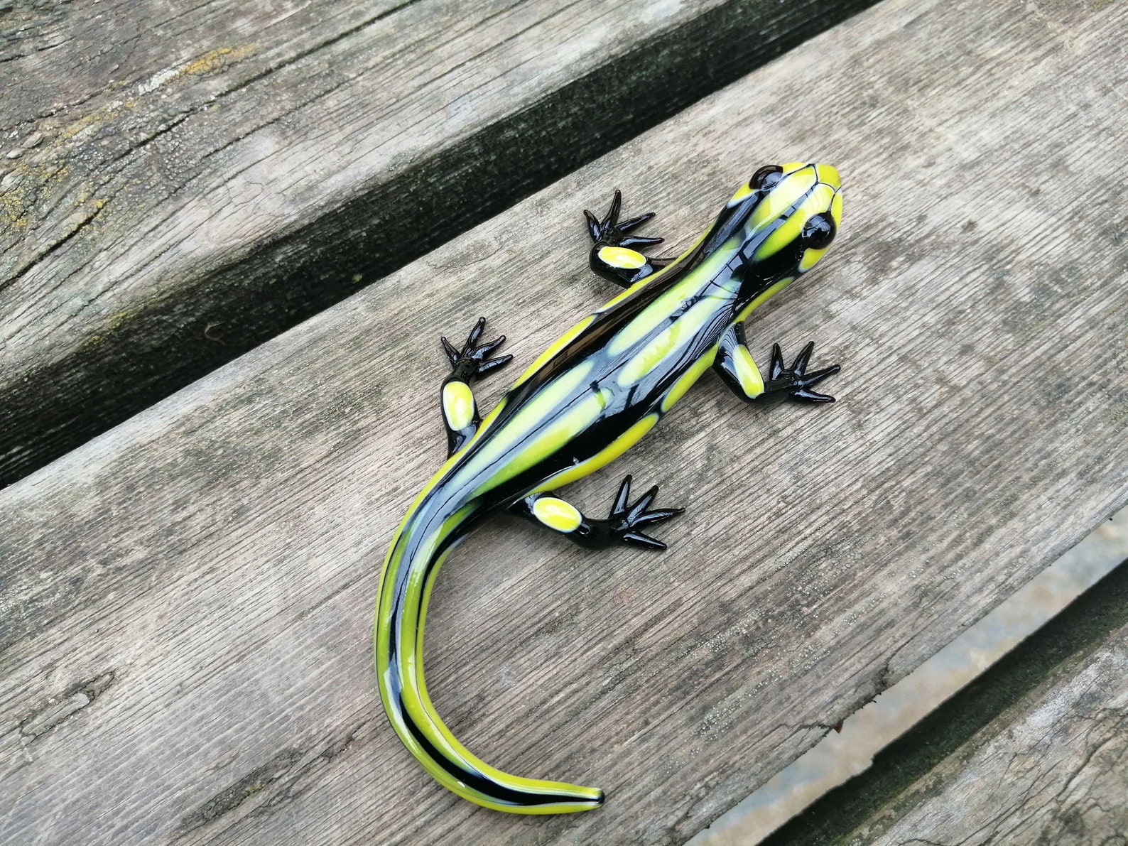 Glass Salamander Figurine Murano Glass Salamander Lizard - Etsy