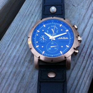 JAGA Stainless Steel Menswrist Watch, Vintage Jaga Brand Watch, Jaga ...