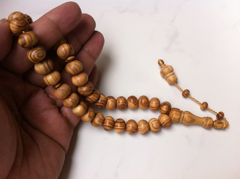Olive Wood Tasbih Olive Tree Prayer Beads Turkish Olive Wood | Etsy