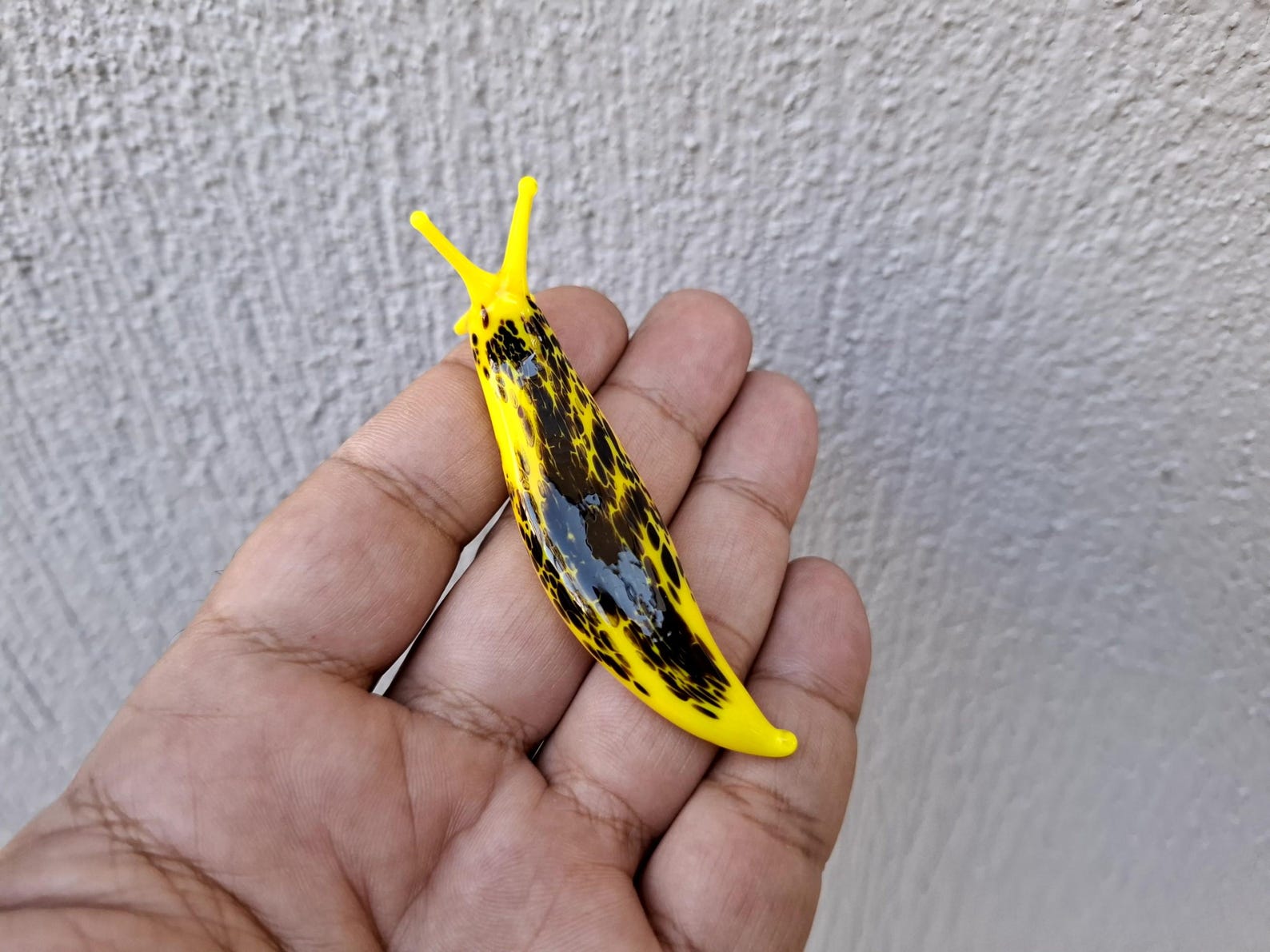 Glass Slug, Glass Slug Figurine, Murano Slug, Slug Ornament, Colorful ...