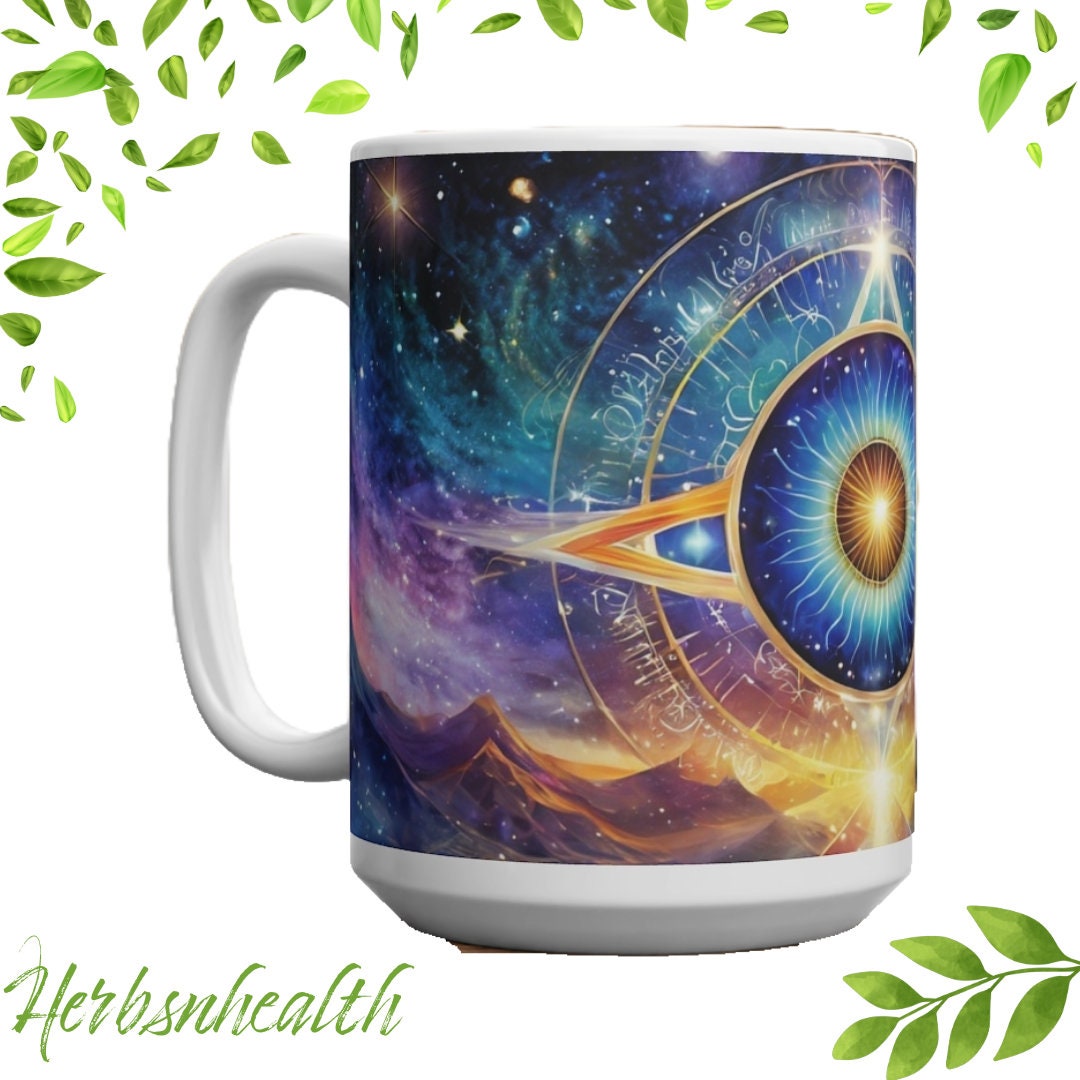 Mug Third Eye Activation Decor Meditation Gift Coffee Mug Esoteric ...