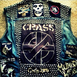 Custom Punk Vest/patches - Etsy