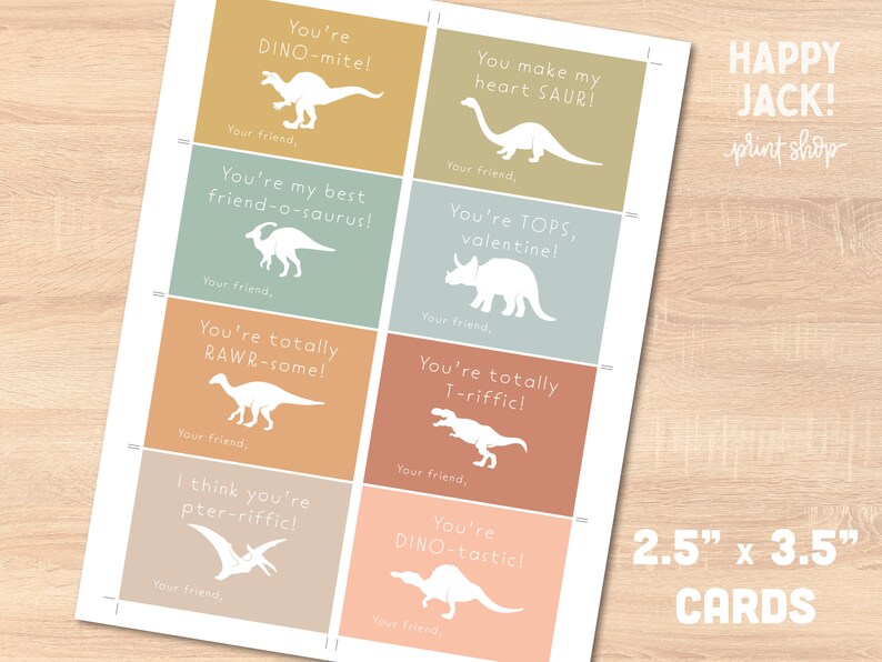 Dinosaur Valentine Card | Valentines Day | Kids Valentines | Valentine ...