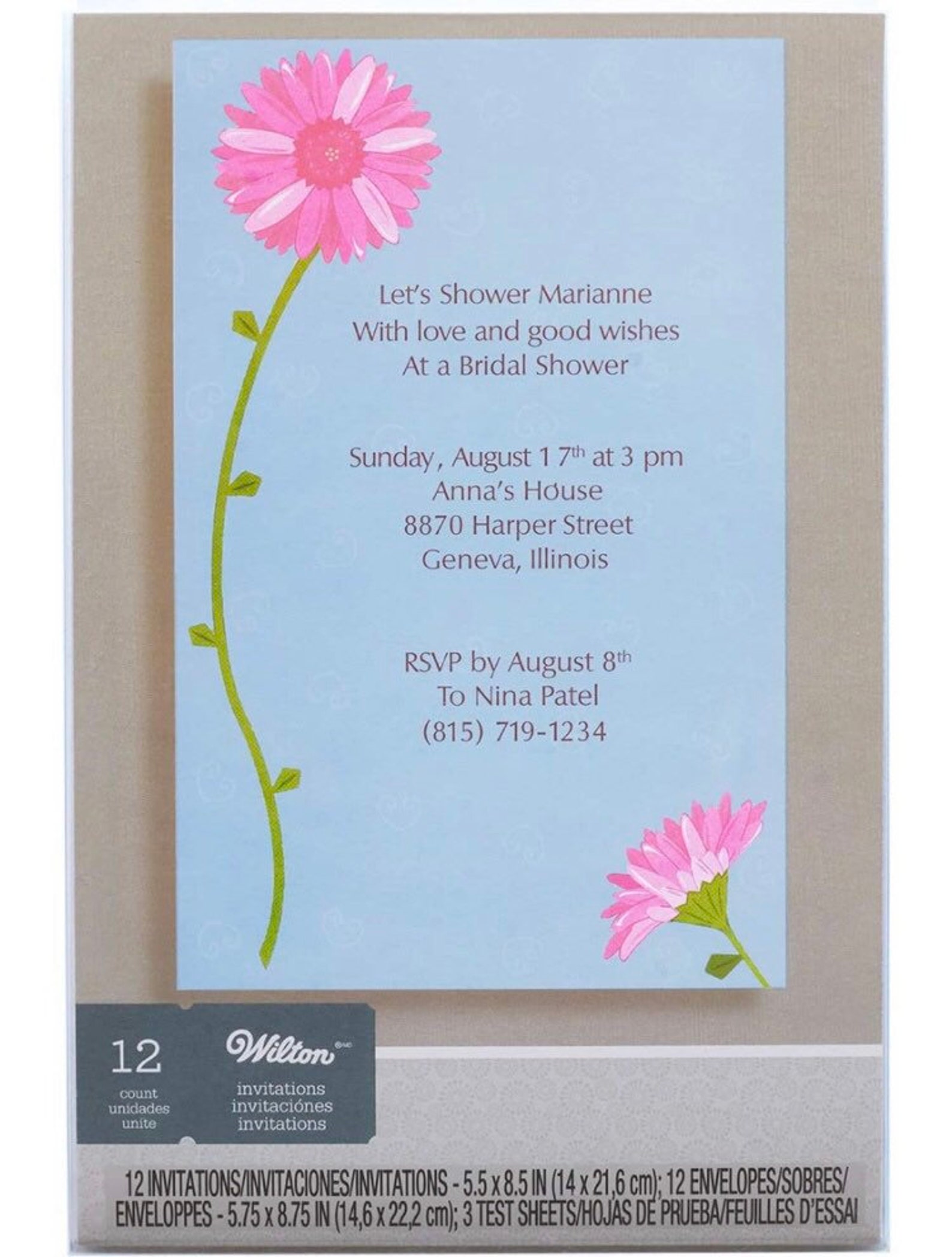 New 24 Wilton Print Your Own Invitation Kits Etsy