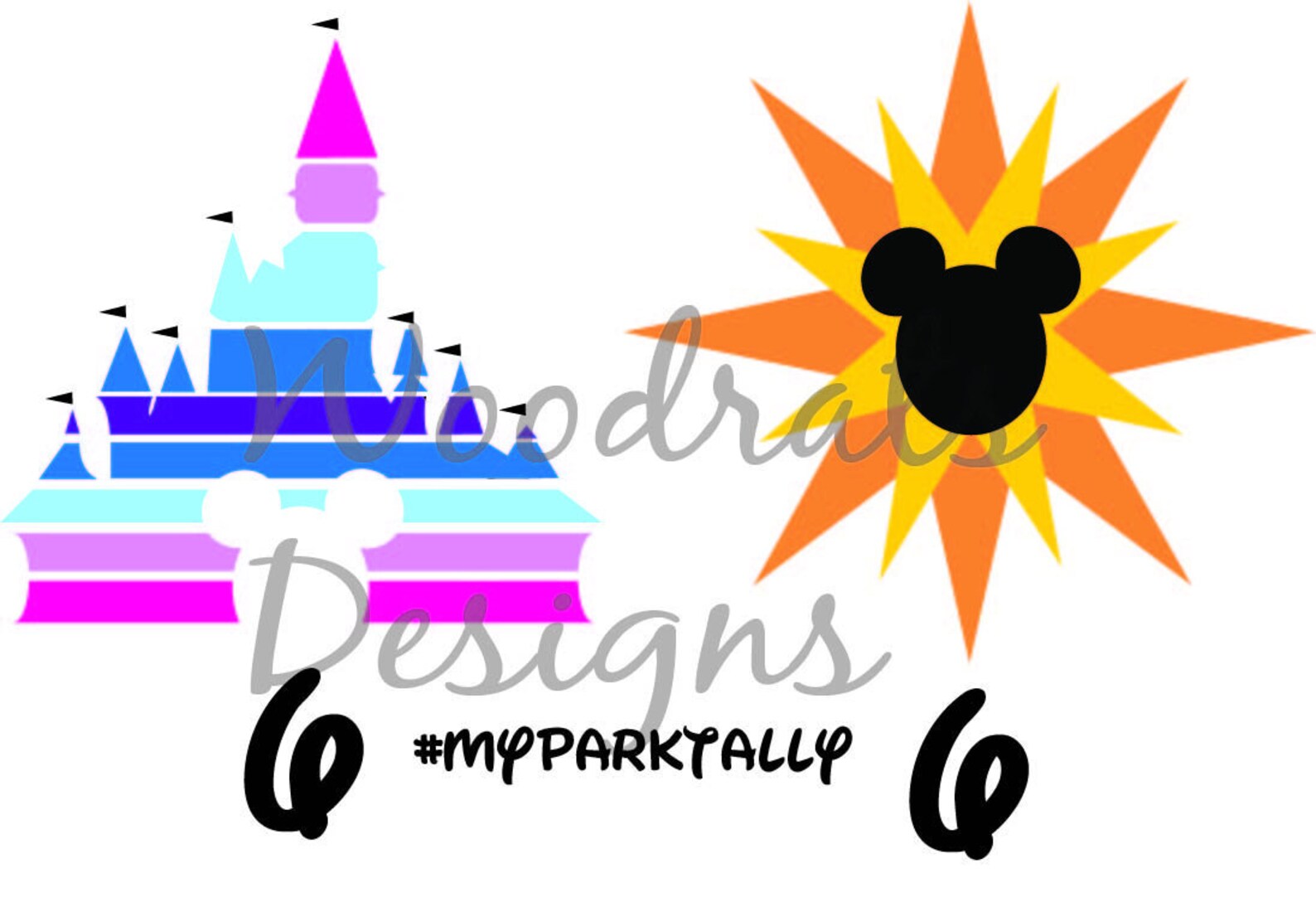 Disneyland svg, Castle svg, California Adventure SVG, myparktally SVG ...