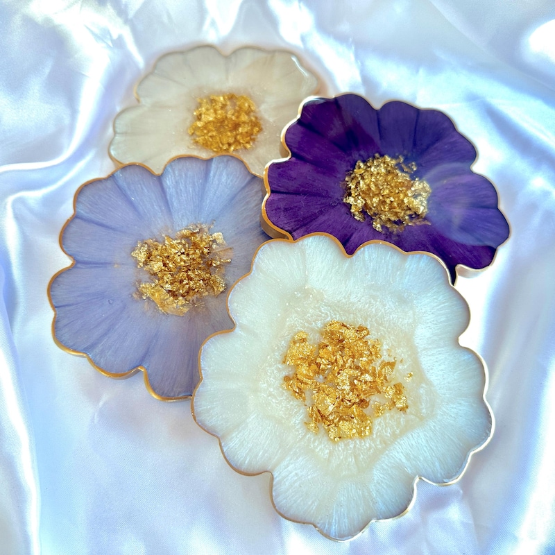 Resin Coasters - Etsy